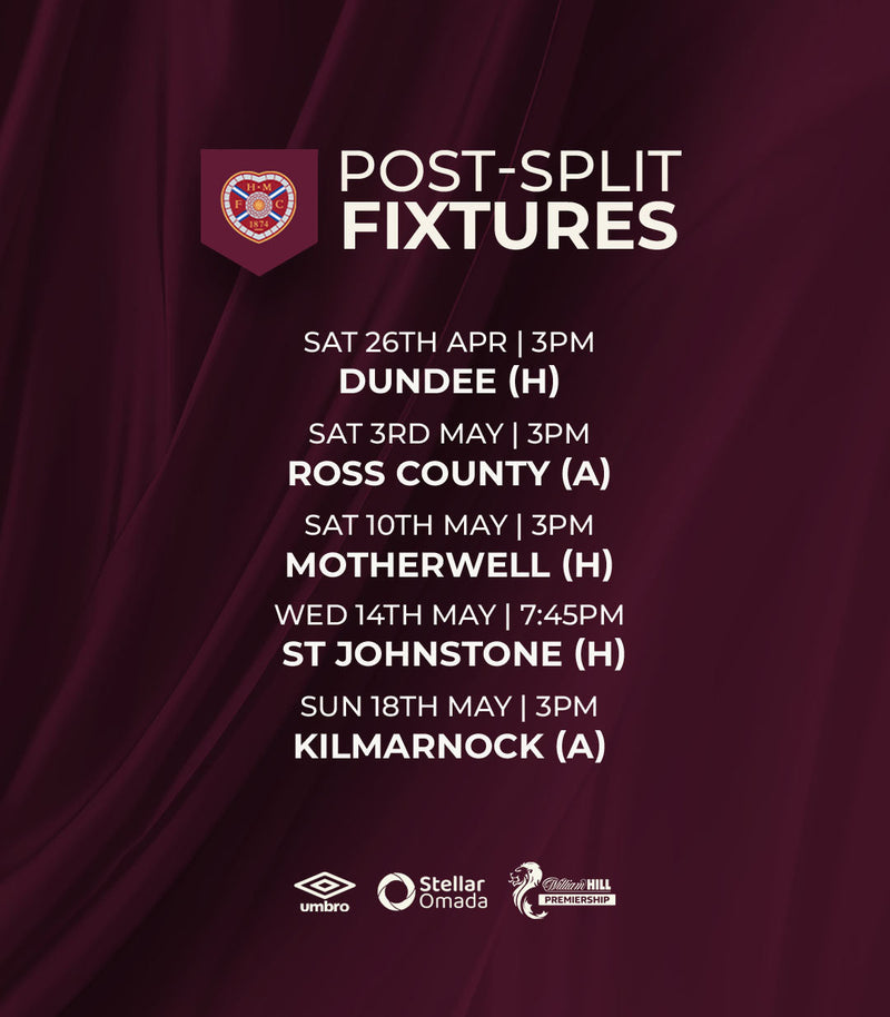 Hearts v Kilmarnock LIVE on PPV