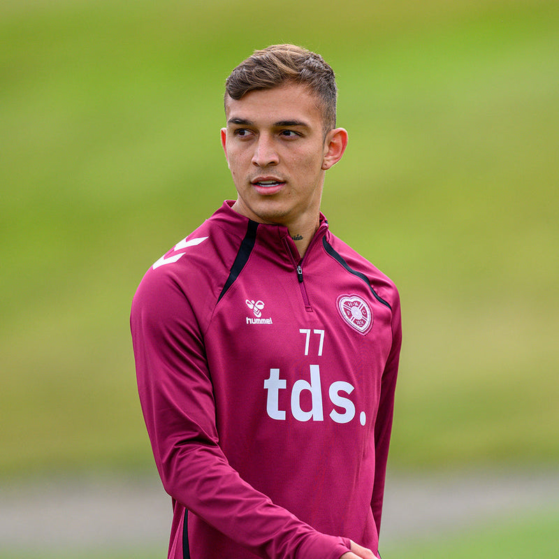 Alexander arrives at Hearts