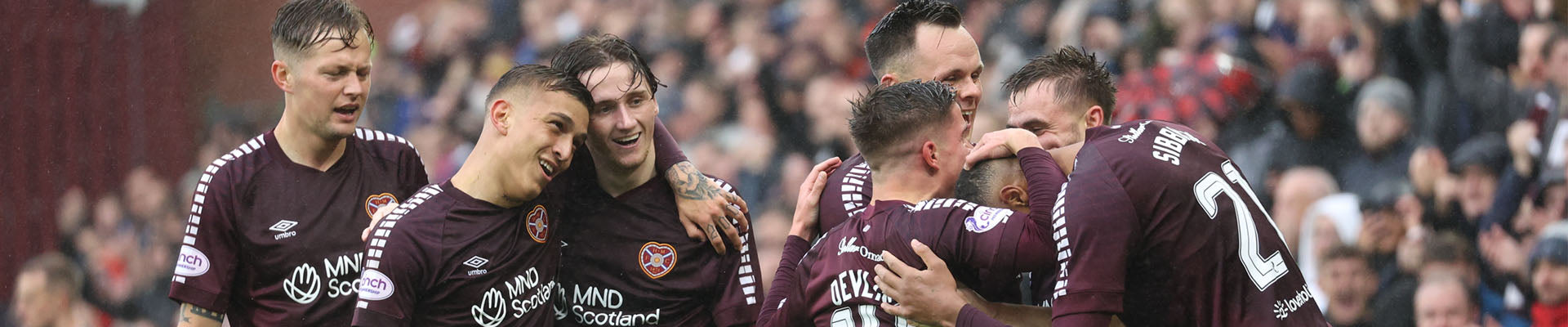 First Team Squad – Hearts